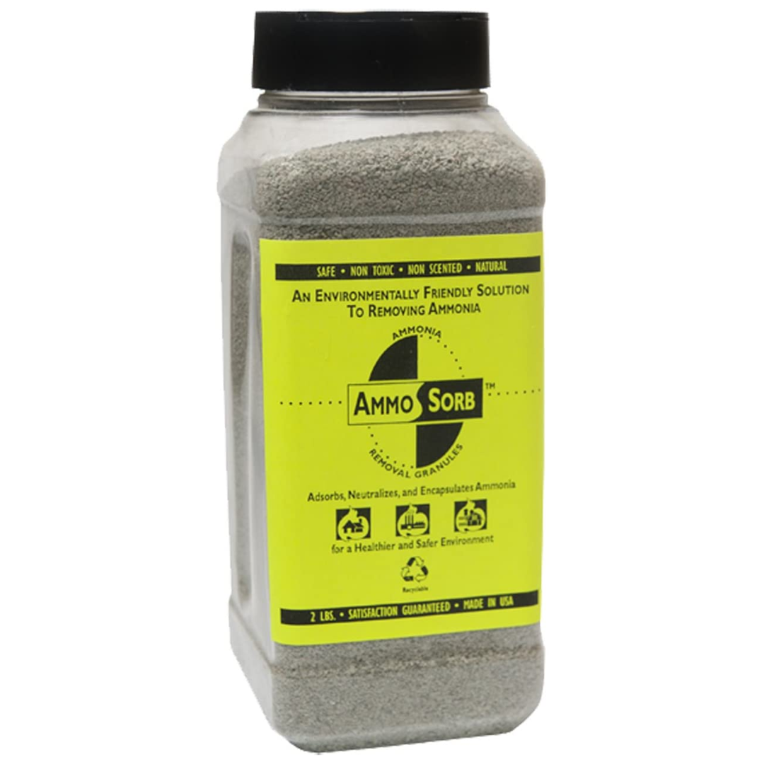 AmmoSorb® Natural Ammonia Odor & Spill Absorbent Granules | NoOdor.com ...