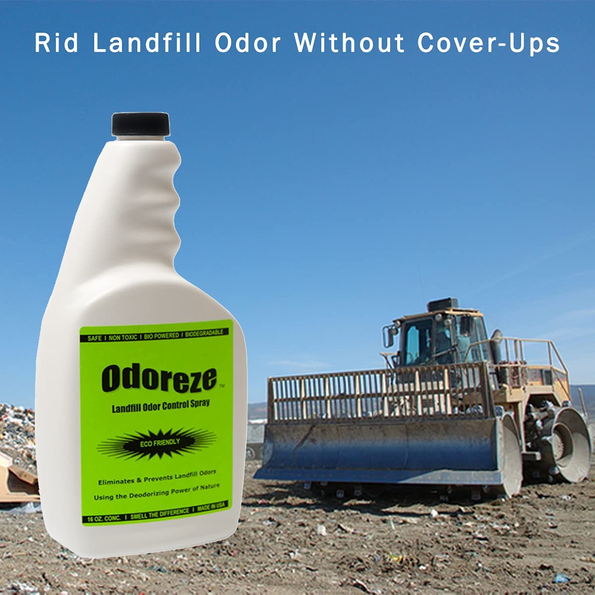 Odoreze® Eco-Friendly Landfill Odor Control Spray Concentrate | NoOdor ...