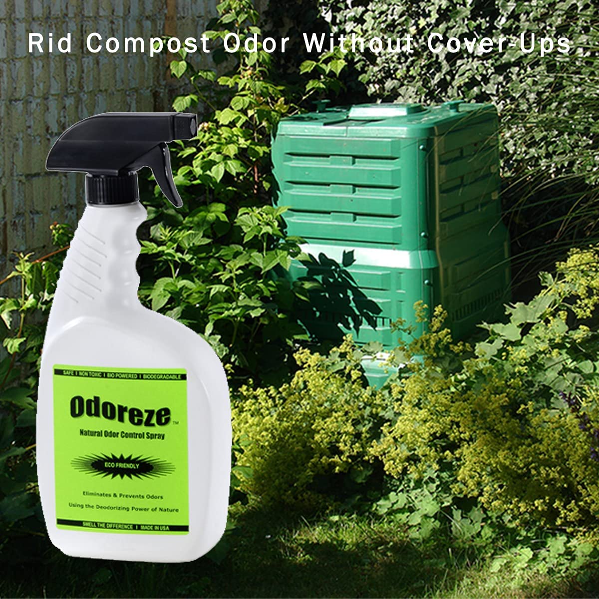 Odoreze® Natural Compost Odor Control Deodorizer Spray Concentrate ...